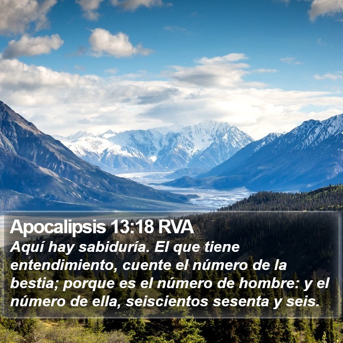 Apocalipsis 13 Bible Images - Apocalipsis Chapter 13 RVA Bible Verse ...
