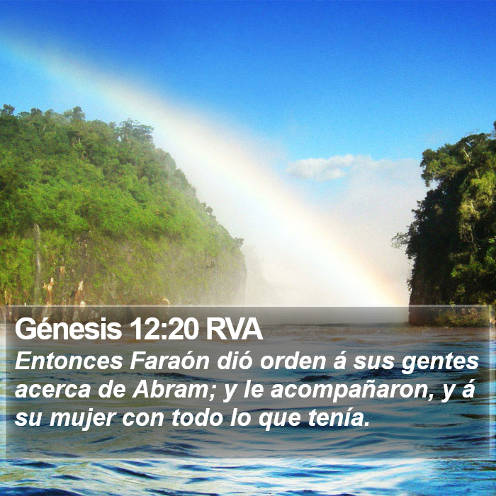 Génesis 12 Bible Images - Génesis Chapter 12 RVA Bible Verse Pictures