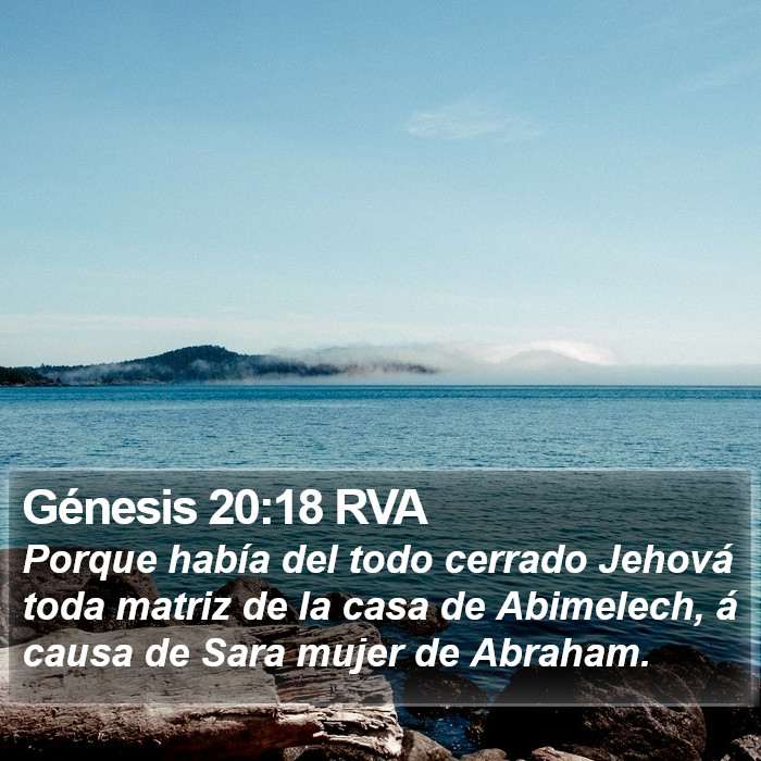 Génesis 20 Bible Images - Génesis Chapter 20 RVA Bible Verse Pictures