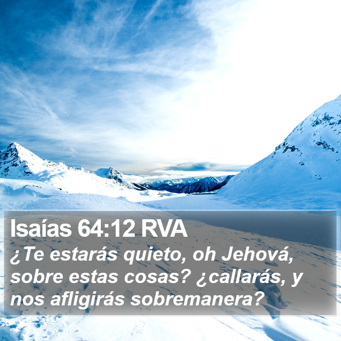 Isaías 64 Bible Images - Isaías Chapter 64 RVA Bible Verse Pictures