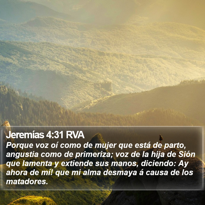 Jeremías 4 Bible Images - Jeremías Chapter 4 RVA Bible Verse Pictures