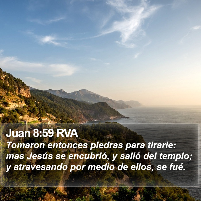 Juan 8 Bible Images - Juan Chapter 8 RVA Bible Verse Pictures