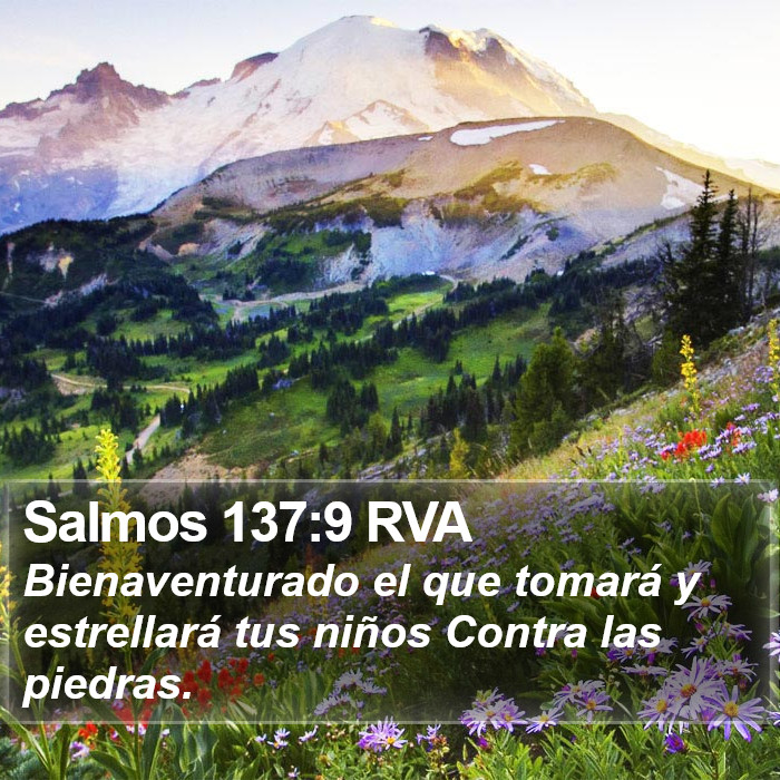 Salmos 137 Bible Images - Salmos Chapter 137 RVA Bible Verse Pictures