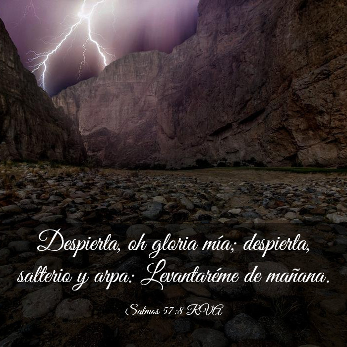 Salmos 57:8 RVA - Despierta, oh gloria mía; despierta, salterio y